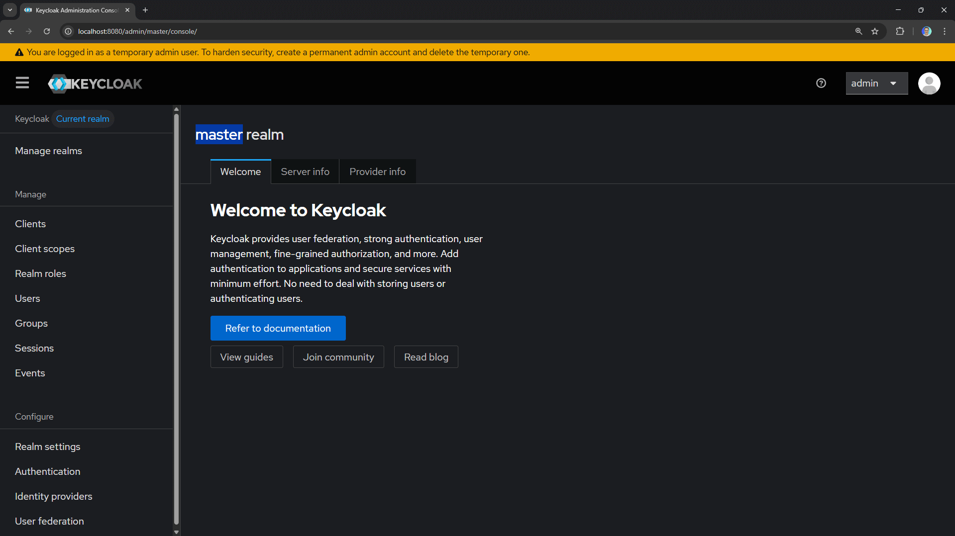 Integrate Keycloak with ASP.NET Core Using OAuth 2.0