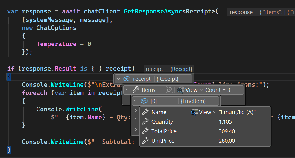 How to Extract Structured Data From Images Using Ollama in .NET